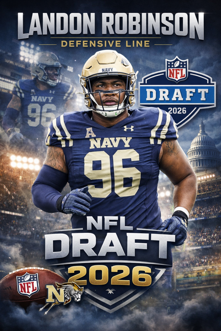 Landon Robinson 5’10 Navy DL: New Blueprint for College Football Hope ...